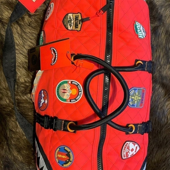 Sprayground | Bags | Sprayground The Global Expedition Teddybear Duffle ...
